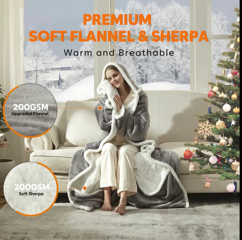 Hugz Heated Wearable Blanket – Frizzo